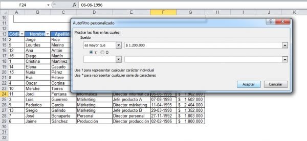 Filtros Excel: La mejor ayuda para Tú Trabajo - Descubre como Usarlo ...